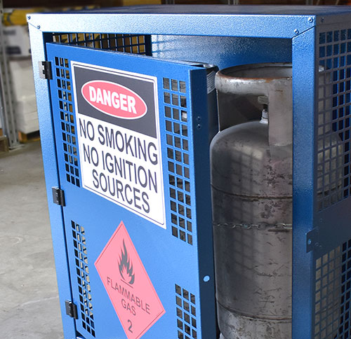 Ensuring Safe Gas Bottle Storage with Gas Cylinder Cages – Titan Safety