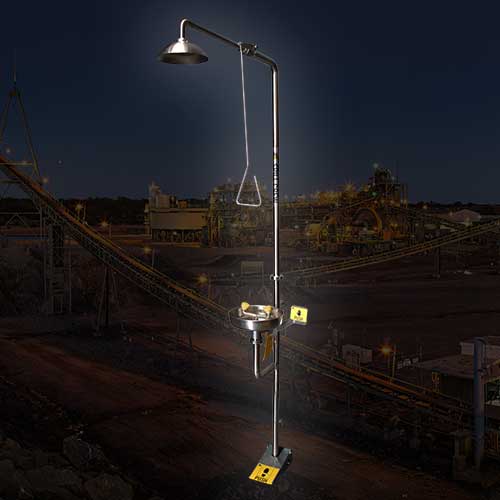 Emergency Shower & Eyewash Placement for Mining Sites – Titan Safety
