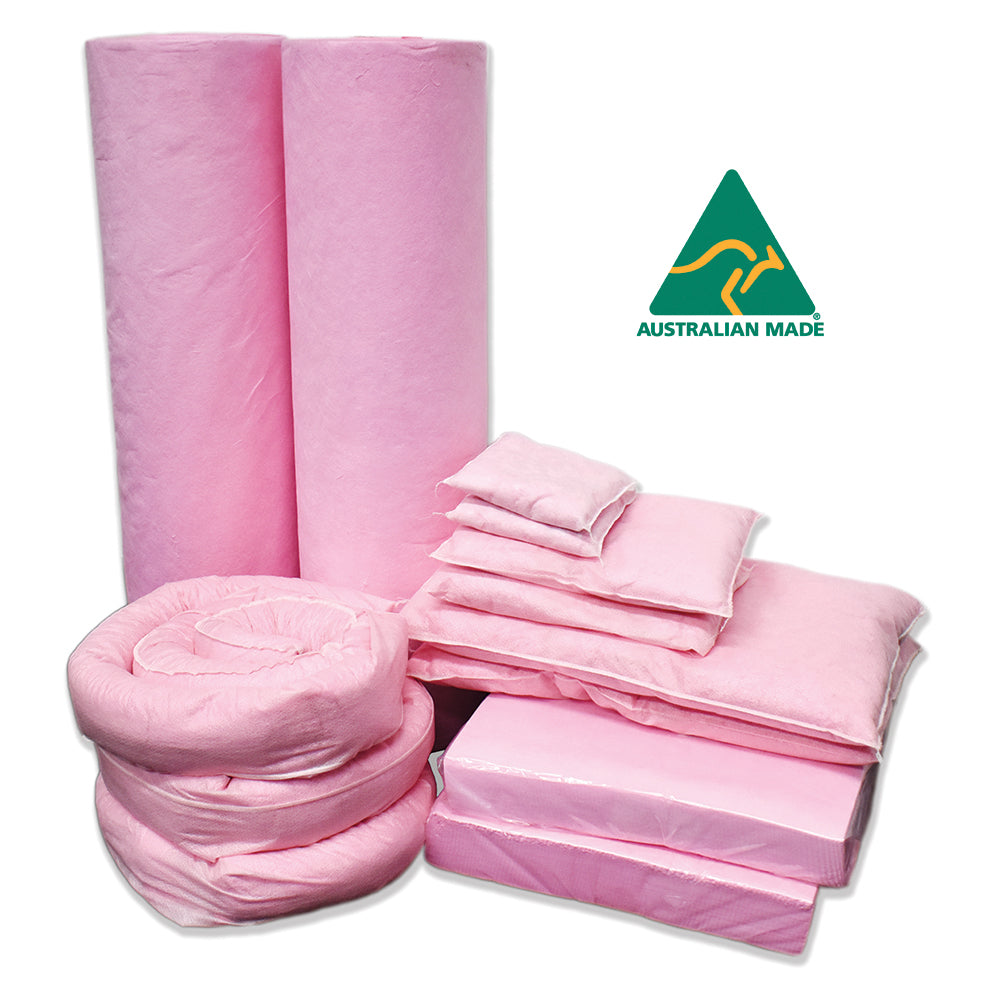 Absorbent Pads, Booms and Pillows for Chemical Spills – Titan Safety