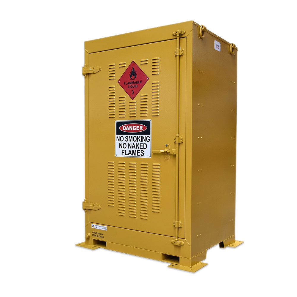 350L Outdoor Flammable Storage Cabinet - Weatherproof and Secure ...