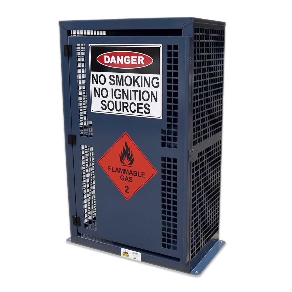 Gas Bottle Cages for Safe Storage of BBQ LPG bottles – Titan Safety