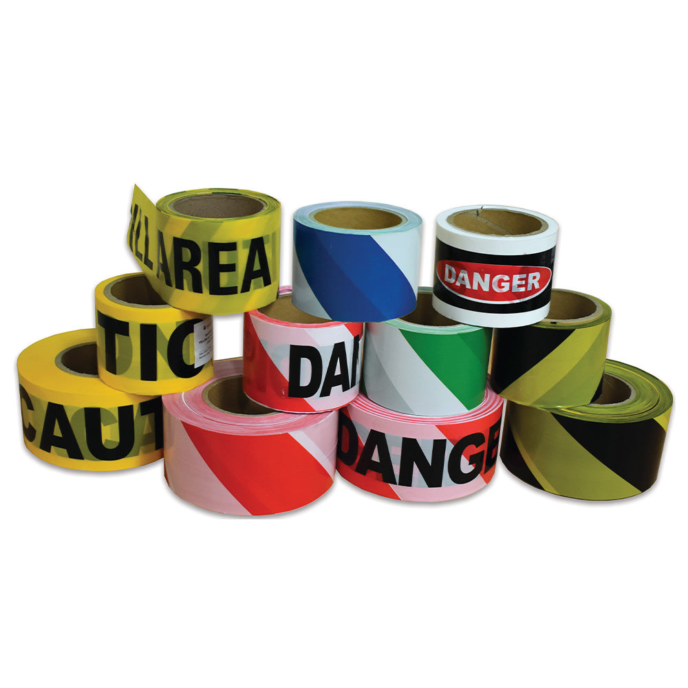 Barrier Tape: Non-Adhesive Tape for Temporary Barriers – Titan Safety