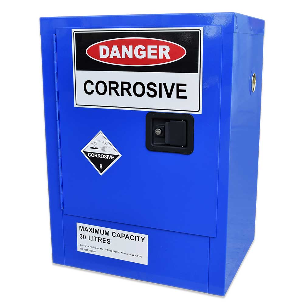 30L Corrosive Storage Cabinets: Safely Store Corrosives – Titan Safety