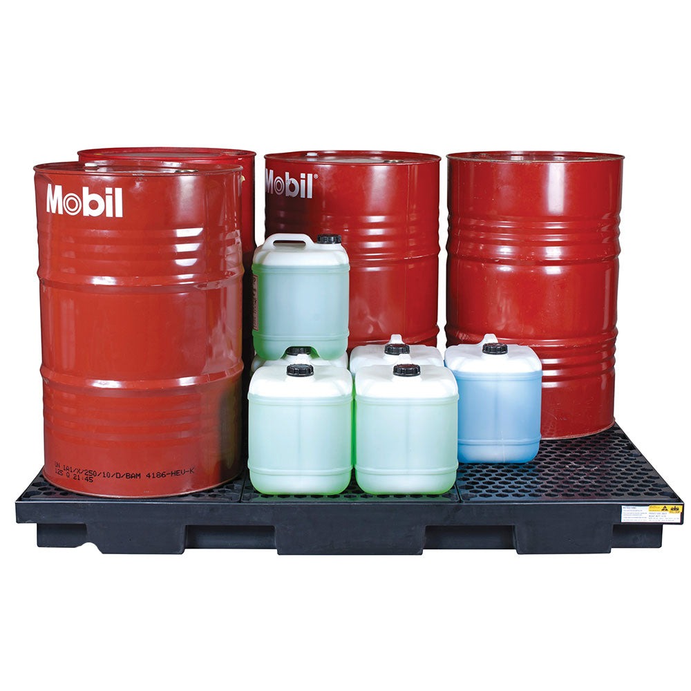 Polyethylene Low Profile Bunded Spill Pallets - 6 Drum – Titan Safety