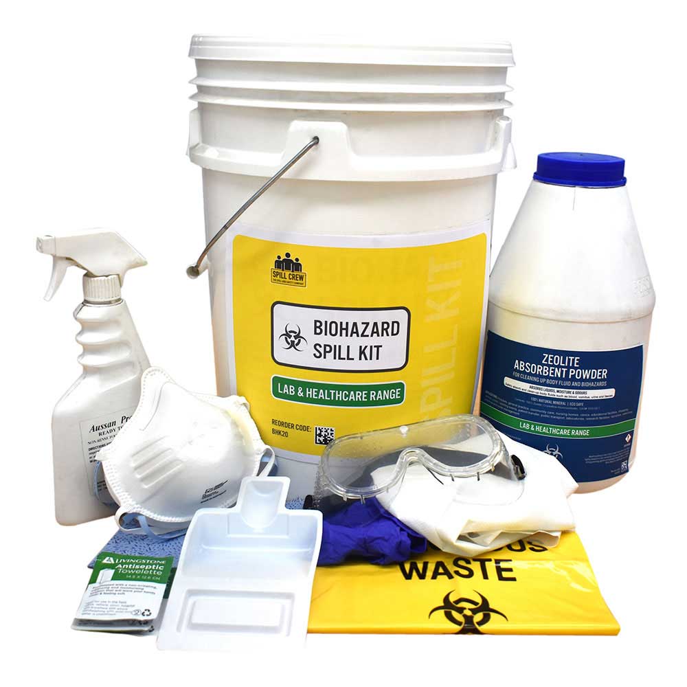 Large biohazard Spill Kit - Clean up biohazards safely – Titan Safety