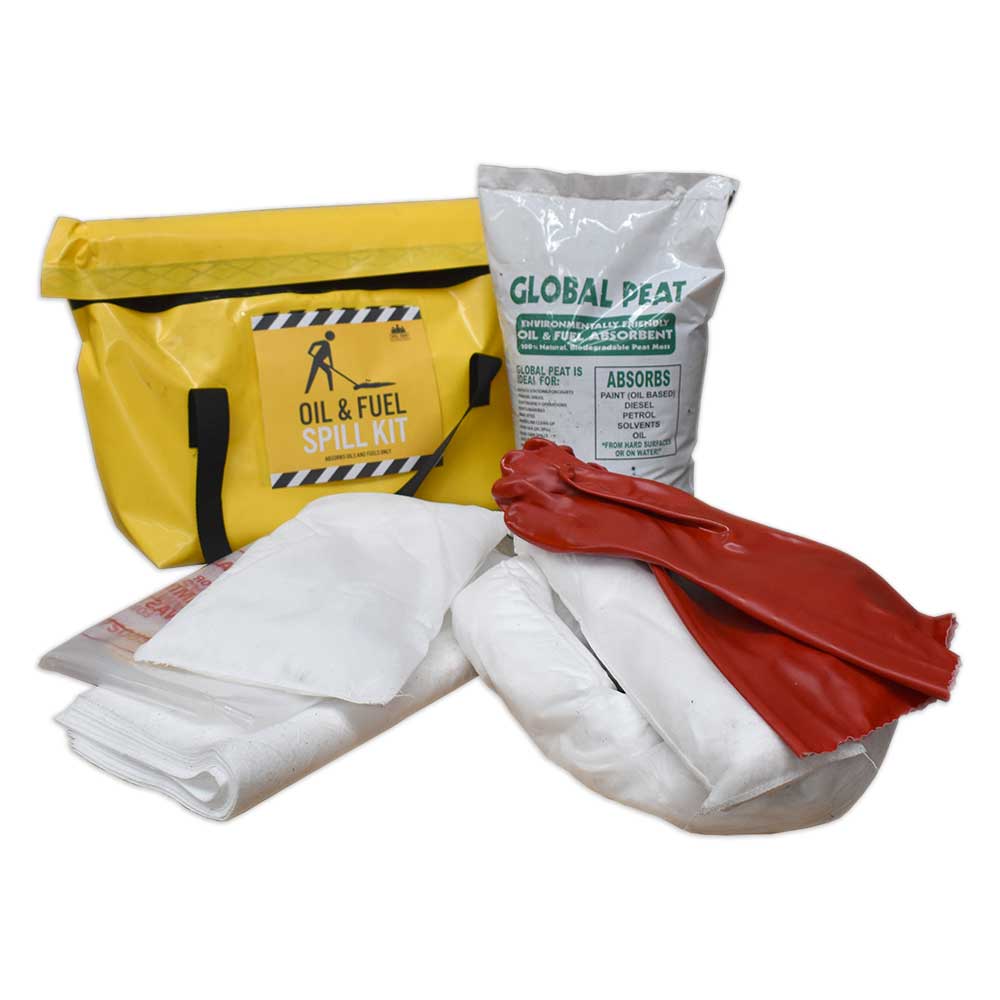 Oil and Fuel Spill Kits - Portable Bag Spill Kits - Economy – Titan Safety