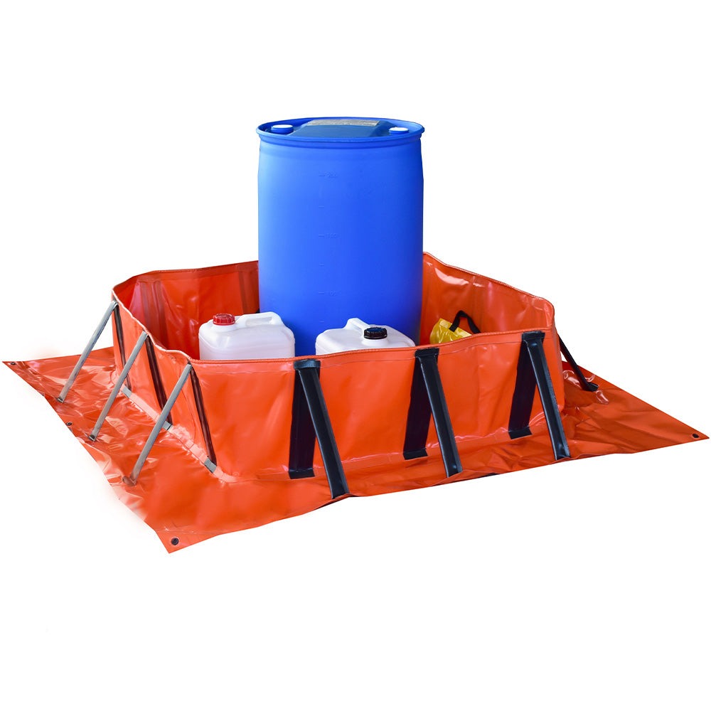 1.2m Collapsible Bund For Temporary Spill Containment – Titan Safety
