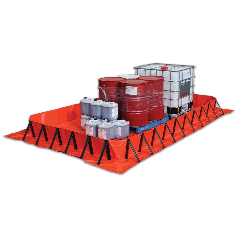 Aussie Made 4m Collapsible Bund for Spill Containment – Titan Safety