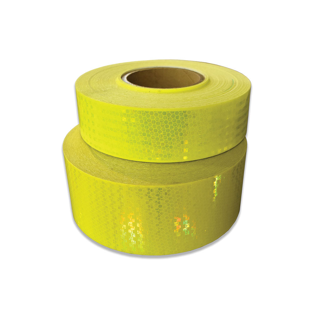 Yellow/Green Reflective tape – Class 1X fluorescent tape – Titan Safety