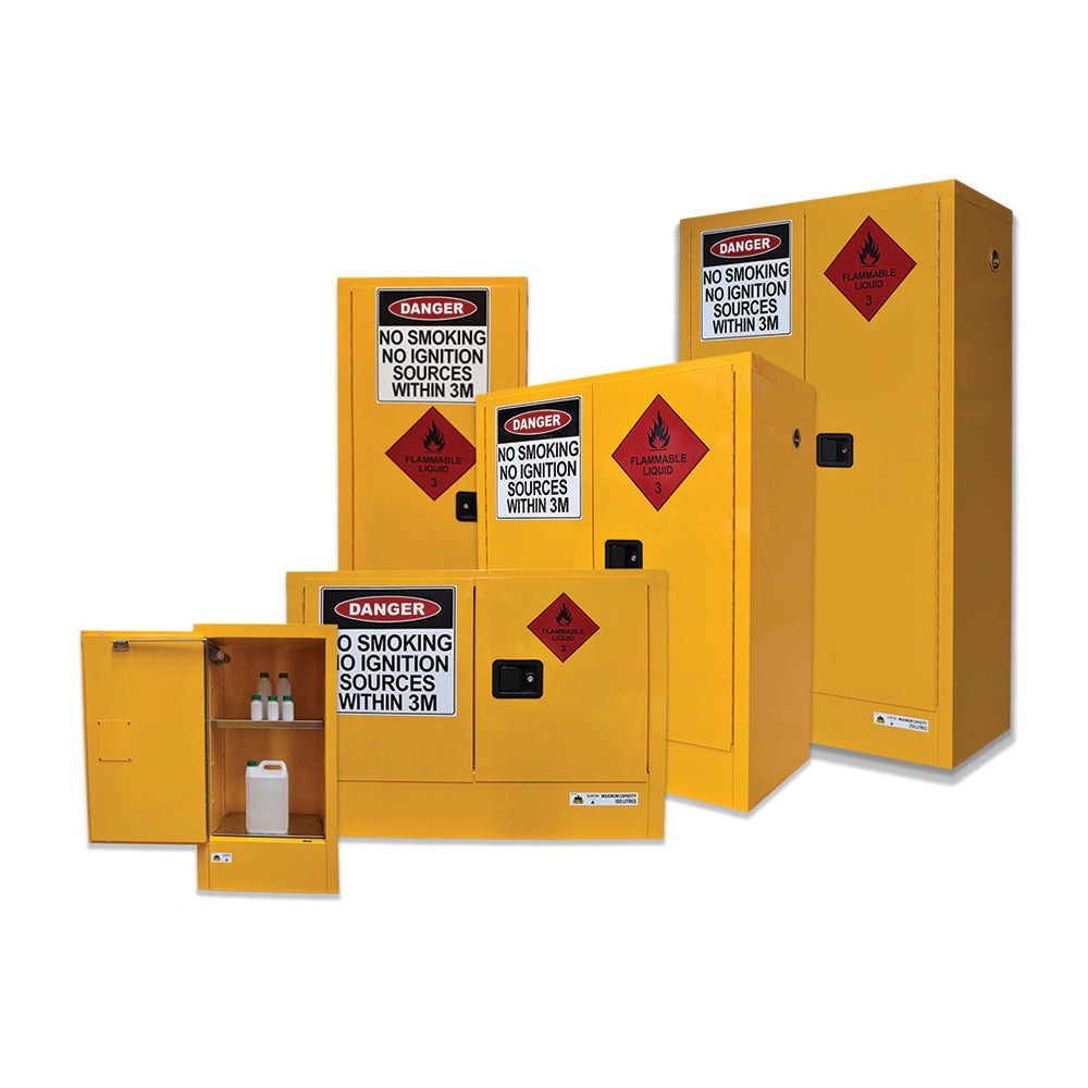 Flammable Storage Cabinets: Storage for Class 3 Liquids – Titan Safety