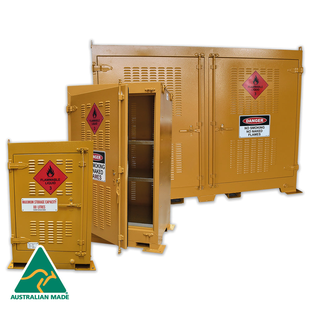 Outdoor Flammable Storage Cabinets - Weatherproof and Secure – Titan Safety